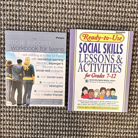 Other | 2 Social Skills Workbooks | Poshmark